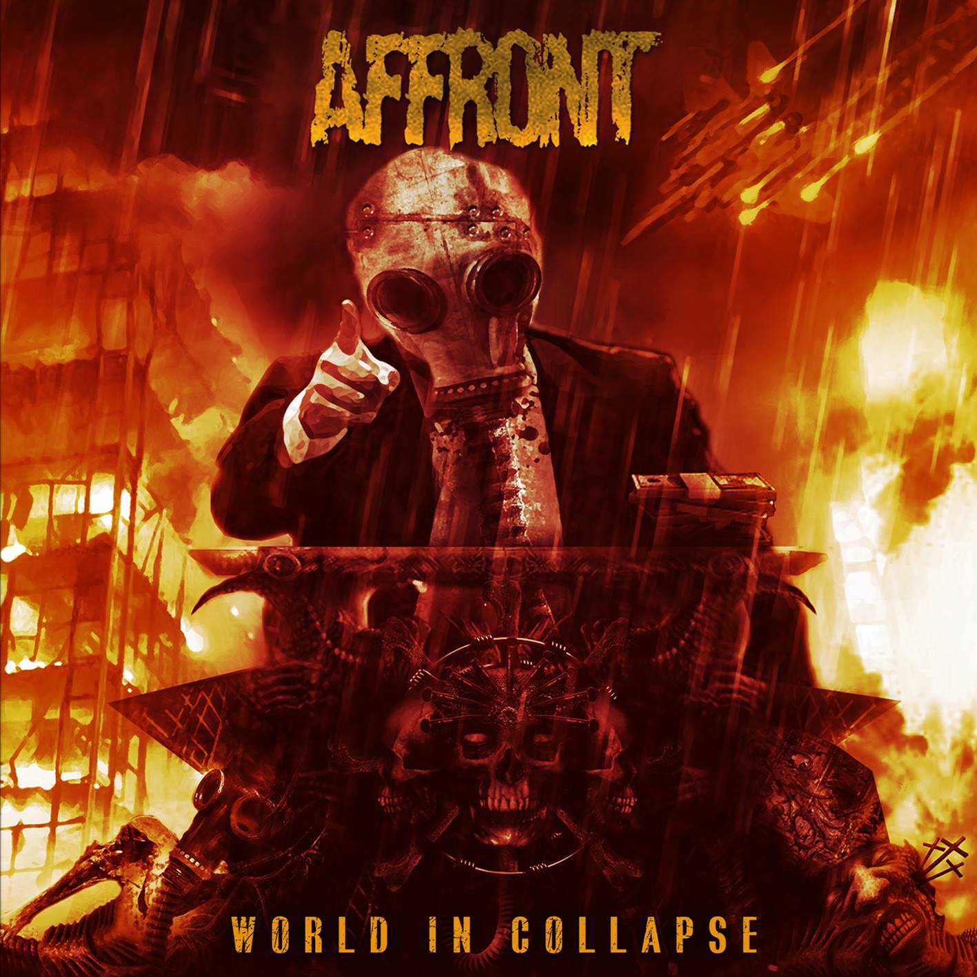 Affront - "World in Collapse" (2018) - METAL NA LATA