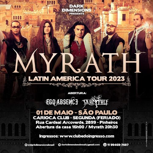 MYRATH traz toda originalidade do 'Metal Desértico Flamejante' em única ...